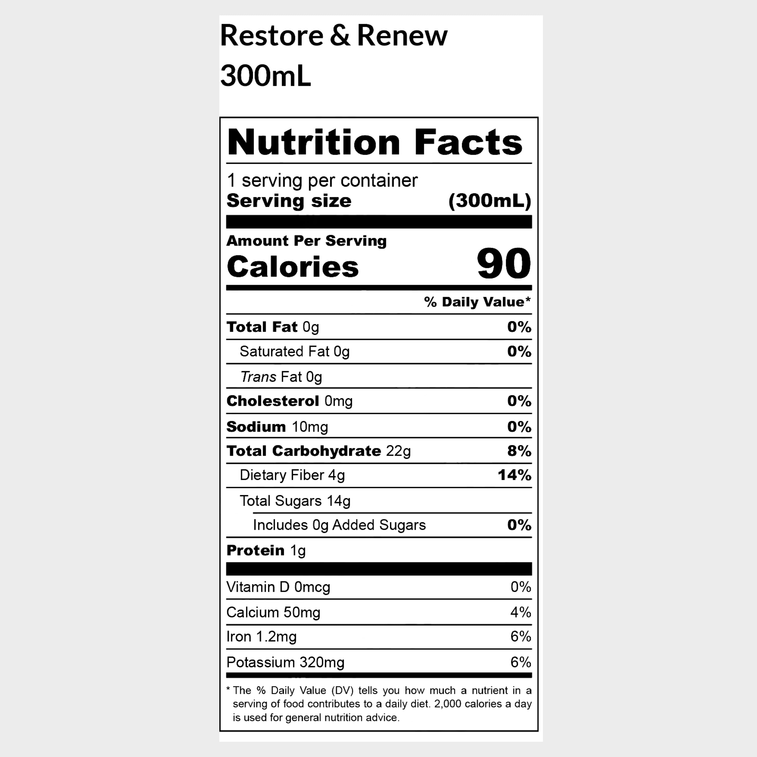 RESTORE & RENEW – Pure Nectar